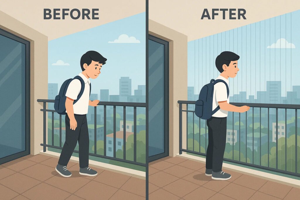 Invisible Grills For Schools - Mspace